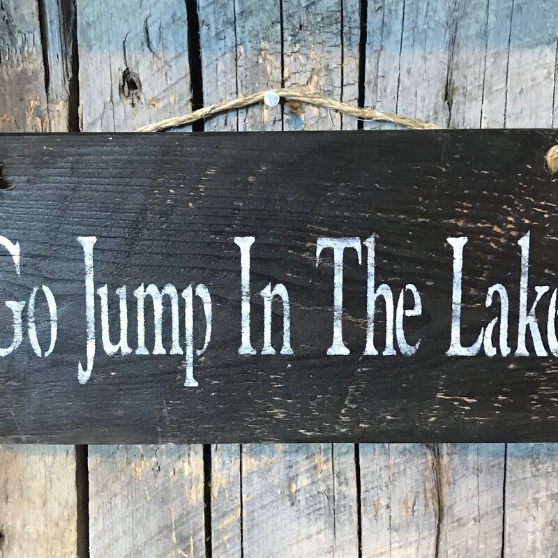 Go Jump in the Lake - Etsy
