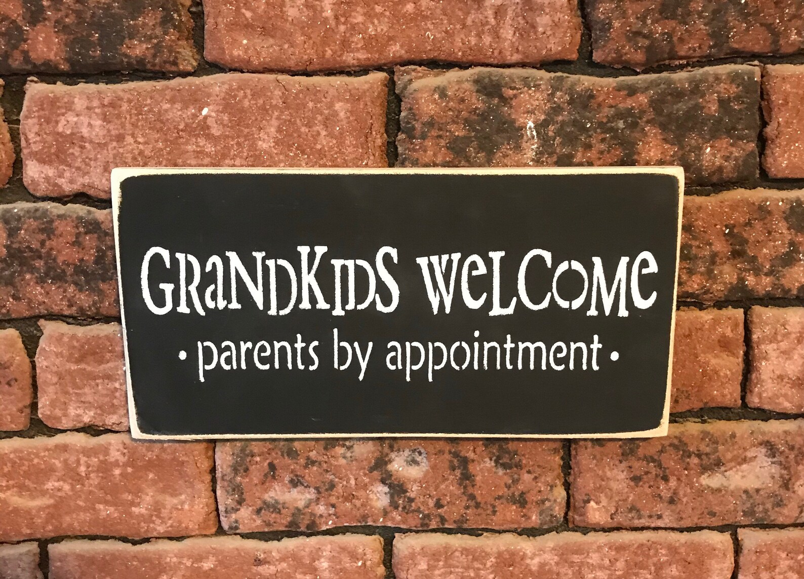 Grandkids Welcome Sign Grandchildren Sign Gifts for | Etsy