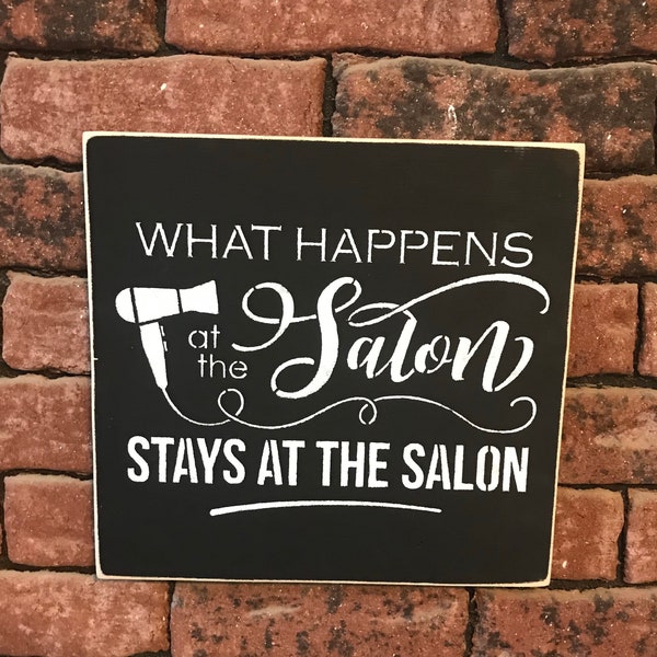 Salon Sign - Etsy