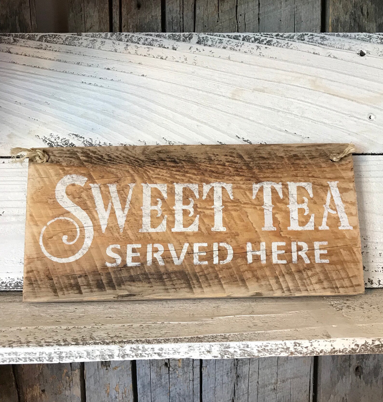 Sweet Tea Sign Sweet Tea Served Here Sign Tea Gifts for Women Kitchen ...