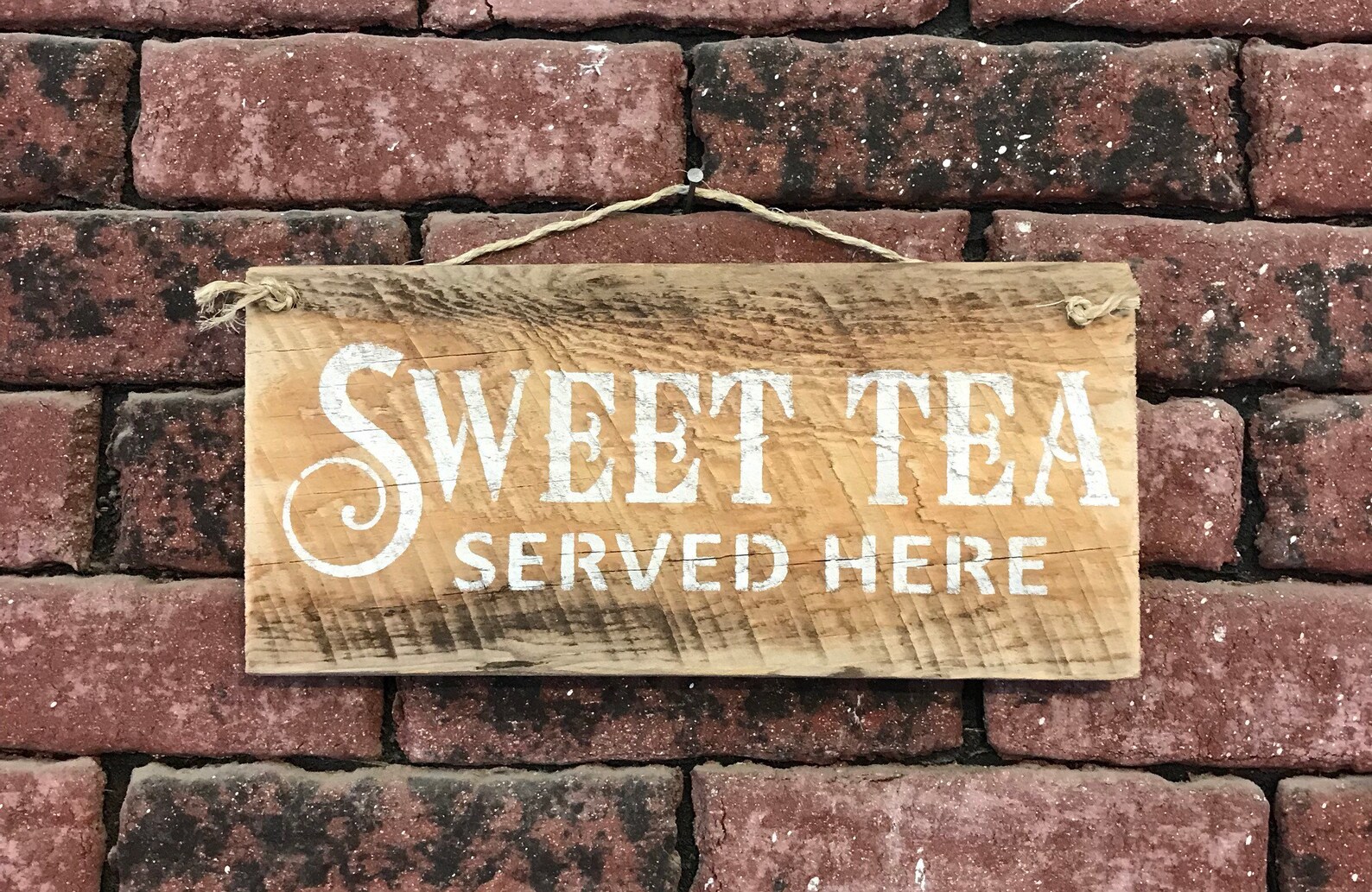 Sweet Tea Sign Sweet Tea Served Here Sign Tea Gifts for Women Kitchen ...