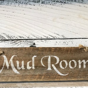 Mud Room Sign Pallet Wood Sign Mud Room Decor Housewarming Gift Home ...