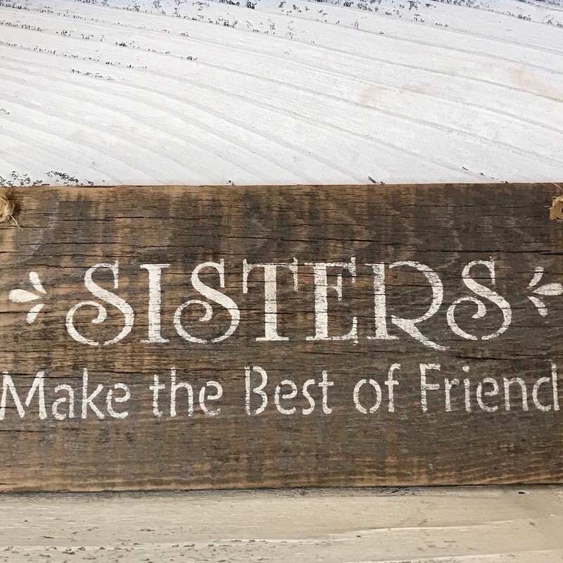 Sister Plaque - Etsy