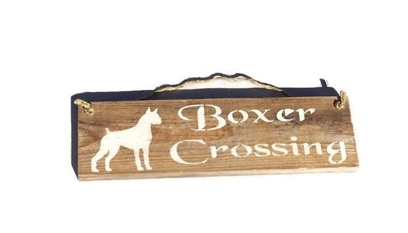 Boxer Dog Sign Pallet Wood Sign Rustic Wall Decor Boxer - Etsy