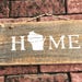 Wisconsin Home Sign Wisconsin Sign Wisconsin Gift Wisconsin Wall Art ...