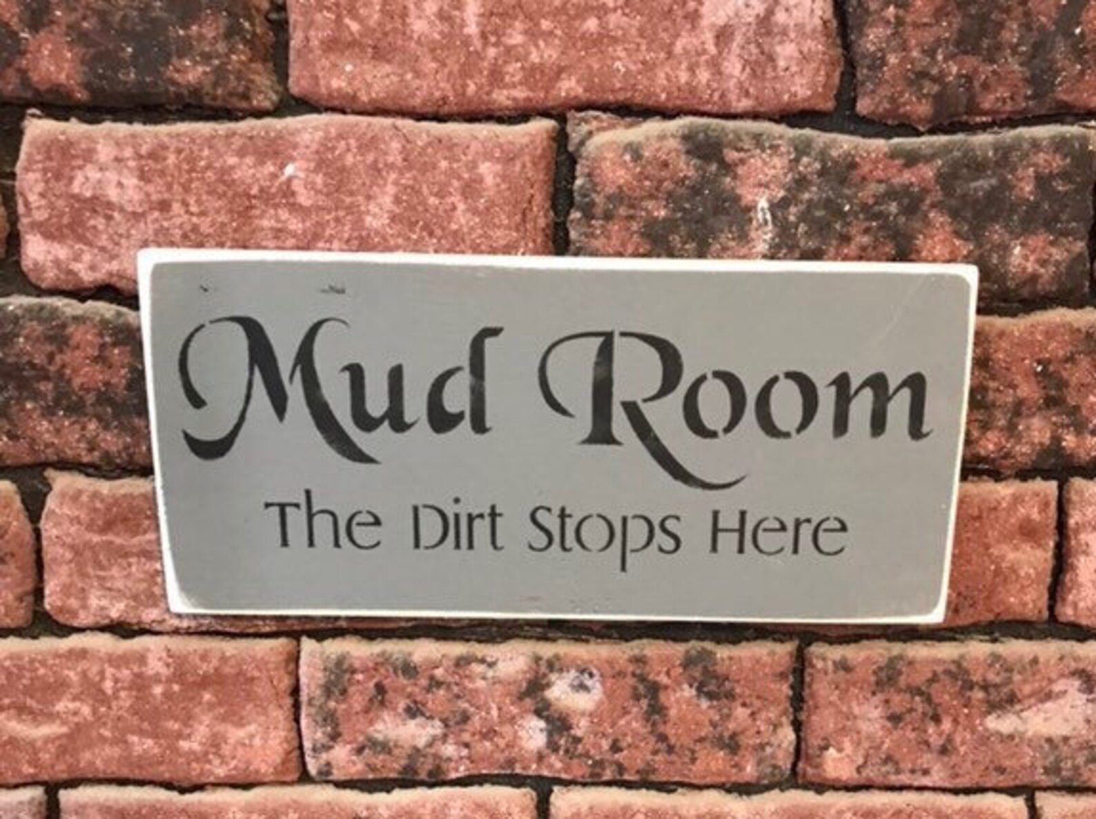 Mudroom Sign Mud Room Decor Painted Plaque Housewarming | Etsy