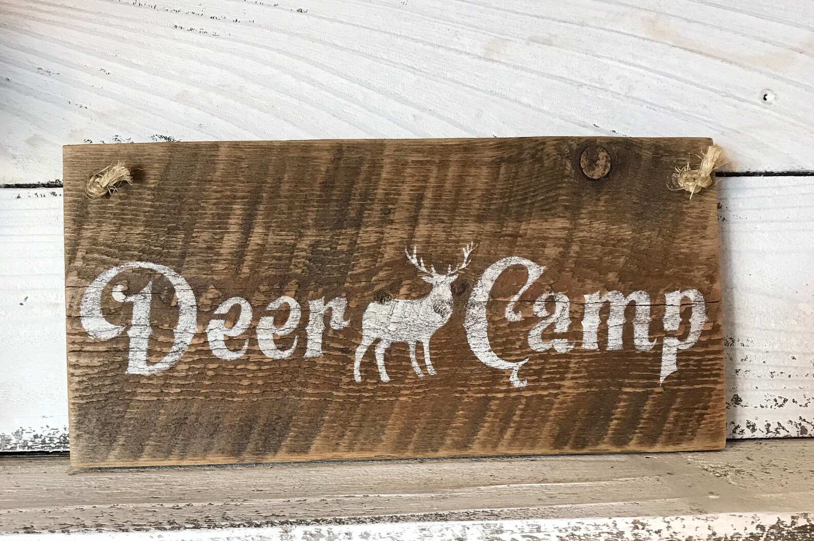 Deer Camp Sign Hunting Camp Sign Deer Hunter Gift Barn - Etsy
