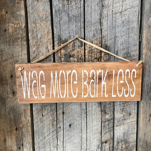 Wag More Bark Less - Etsy