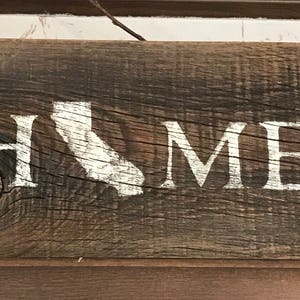 California Home Sign California State Wall Art Home Wall Decor ...