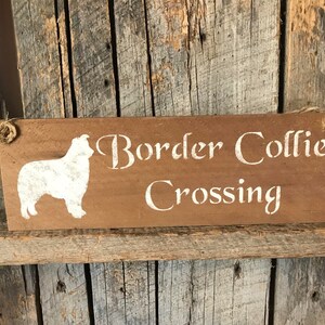Border Collie Sign Border Collie Gift Border Collie Mom Gift Pallet ...