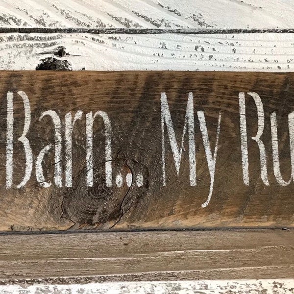 Barn Sign - Etsy