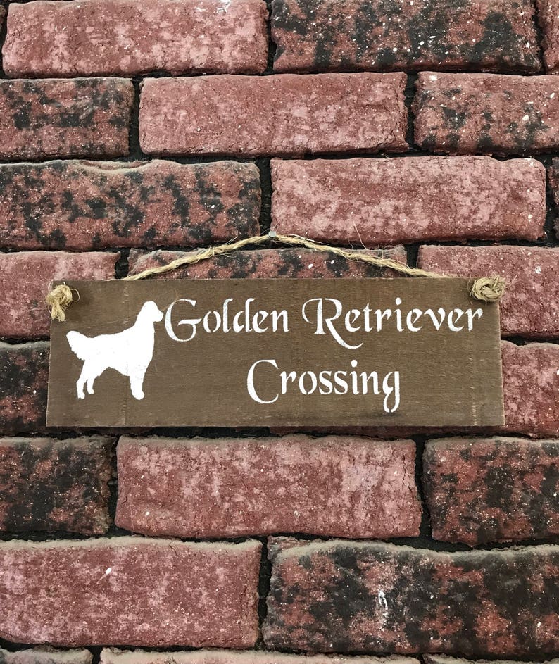 Golden Retriever Sign Pallet Wood Sign Golden Retriever | Etsy