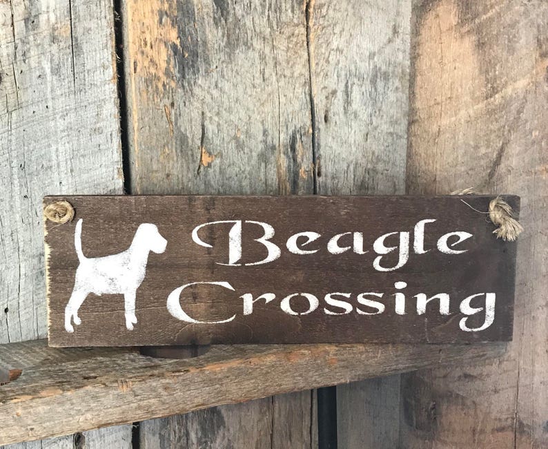 Beagle Sign Beagle Gift Dog Mom Gift Beagle Wall Decor | Etsy