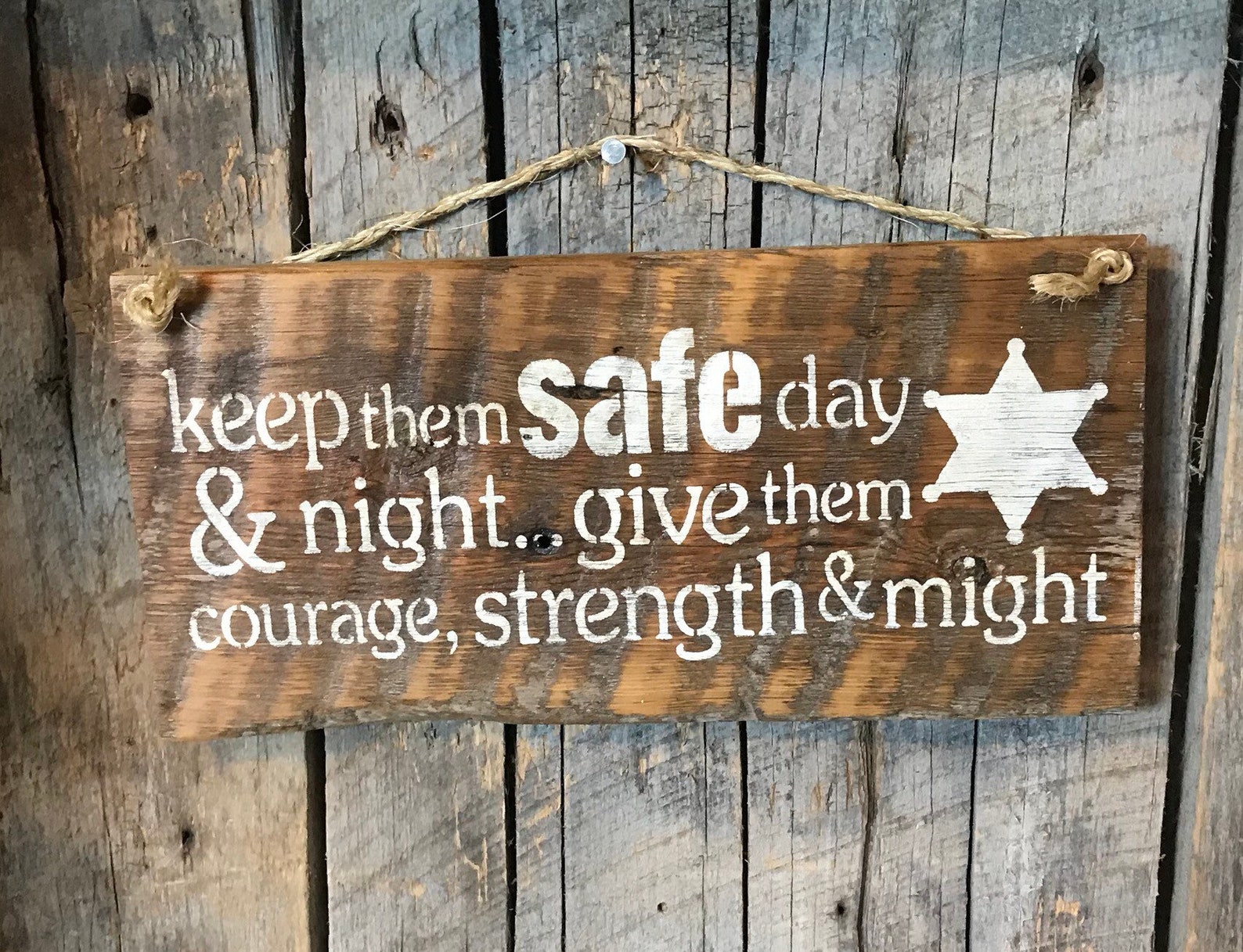 Sheriff Deputy Sign Sheriff Gifts Cop Wife Gifts Law - Etsy