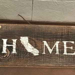 California Home Sign California State Wall Art Home Wall Decor ...