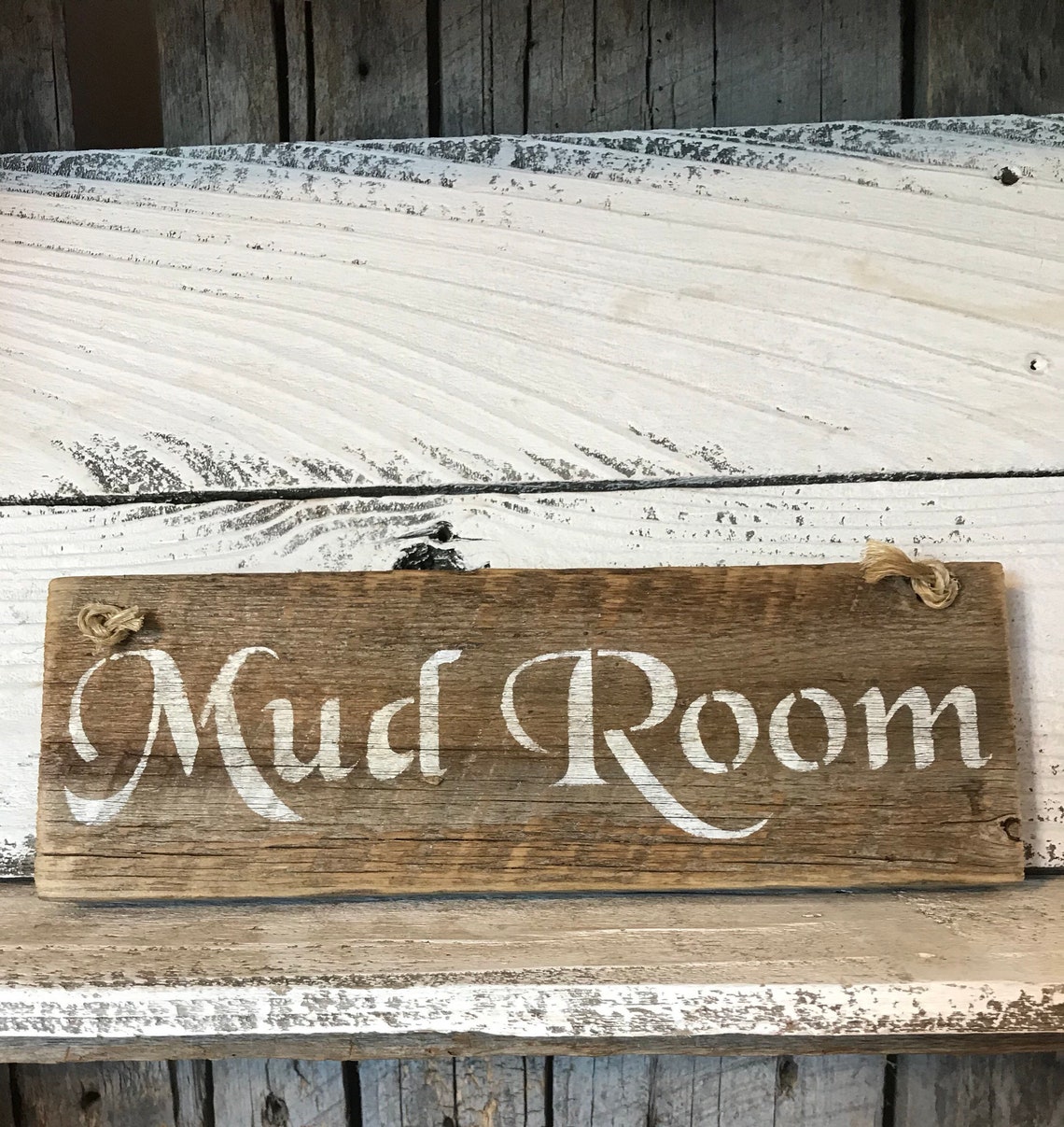 Mud Room Sign Pallet Wood Sign Mud Room Decor | Etsy