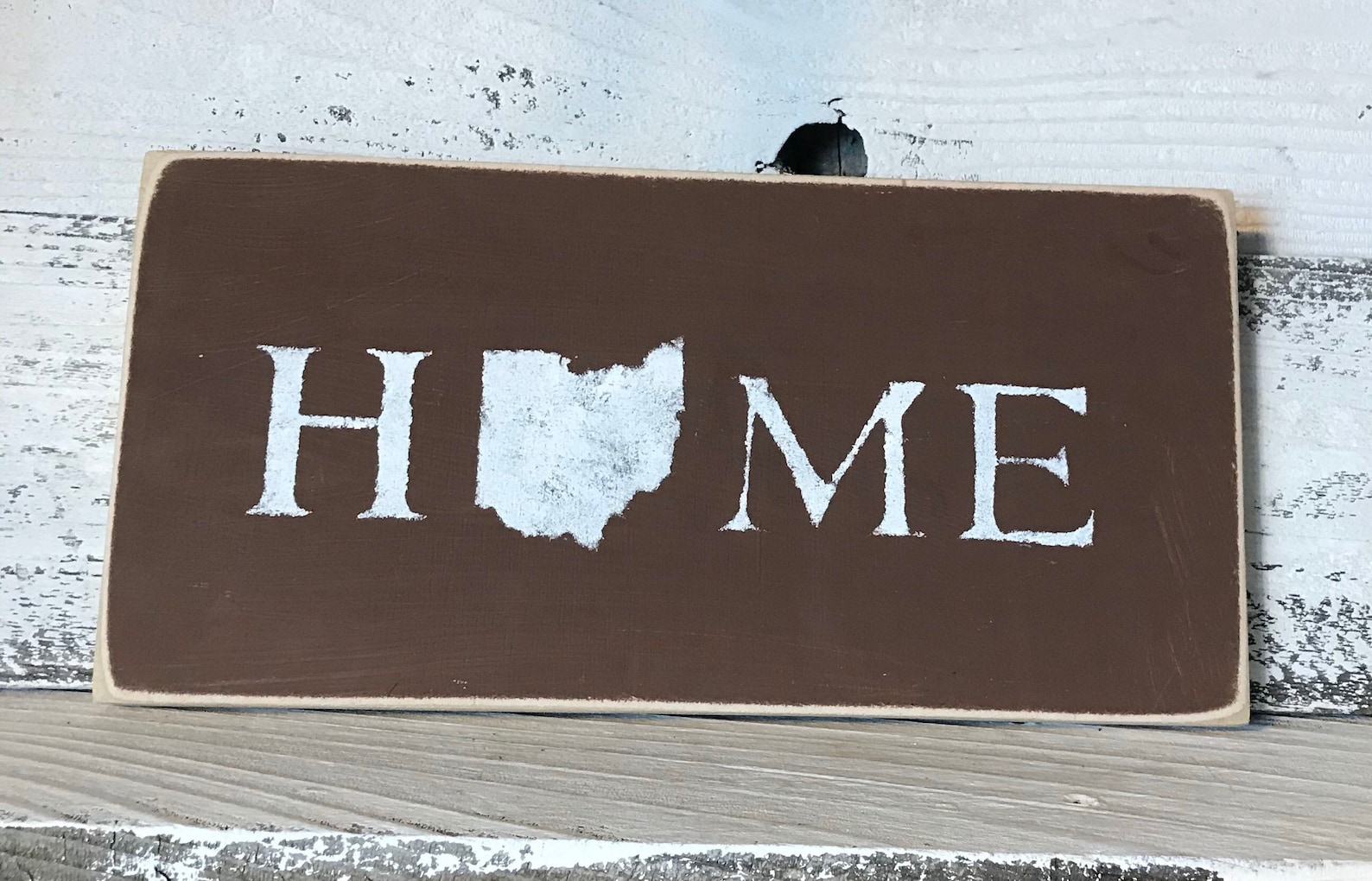 Ohio Home Sign Ohio State Sign Home Wall Decor Ohio Wall | Etsy