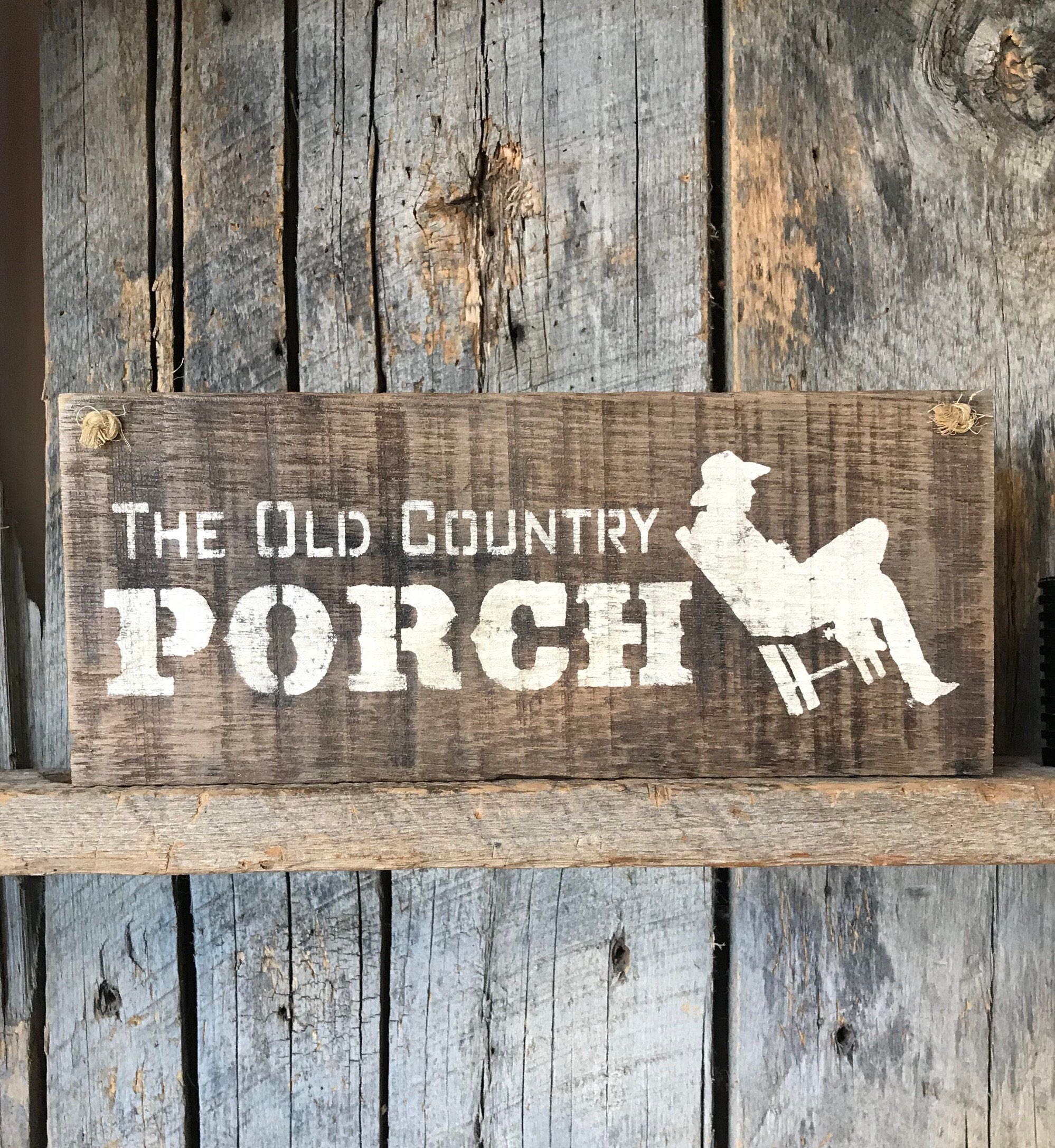 Old Barn Board Signs