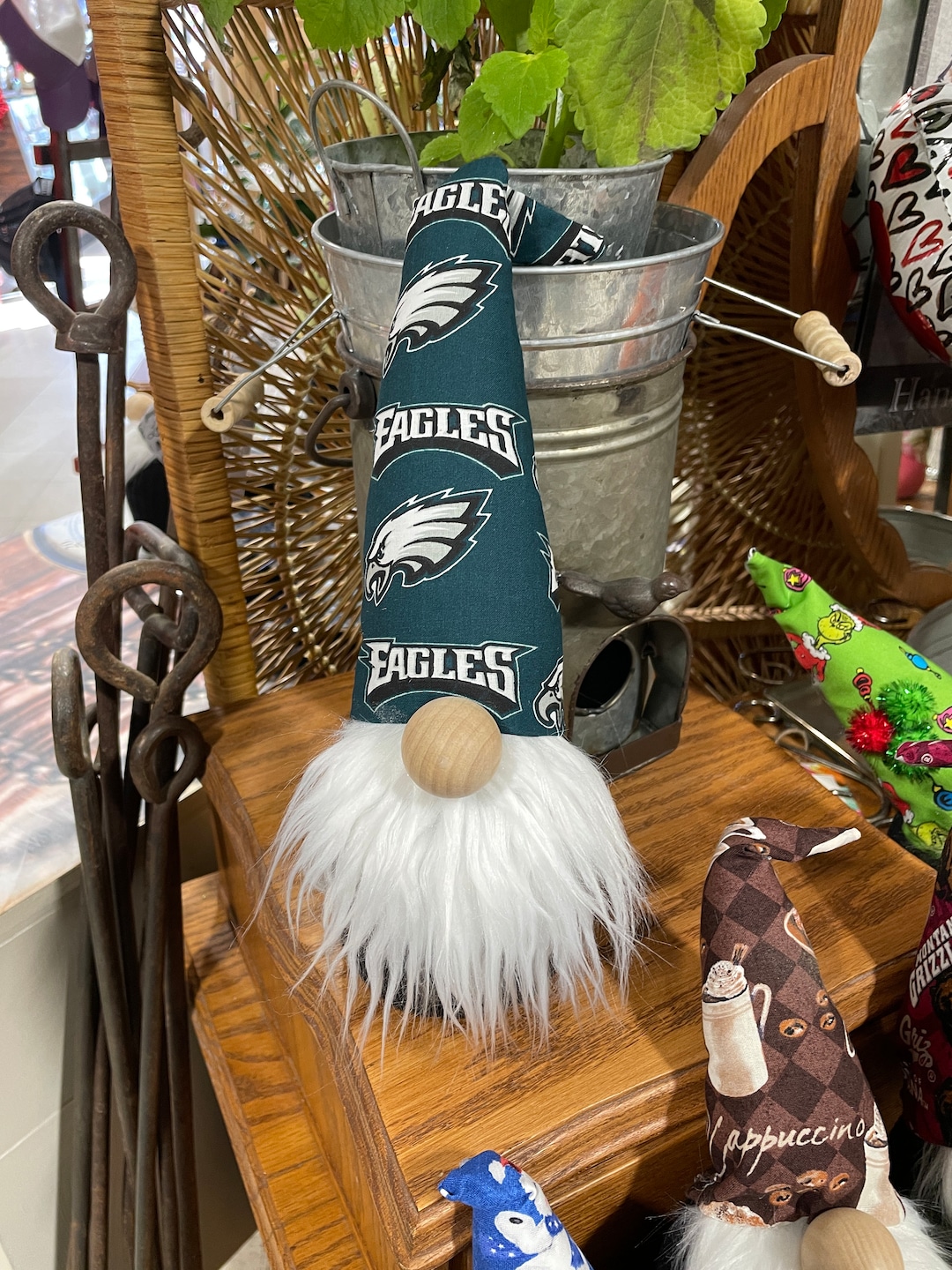 Philadelphia Eagles Gnome NFL Gnomes Eagles Ornament Good Luck Charm ...