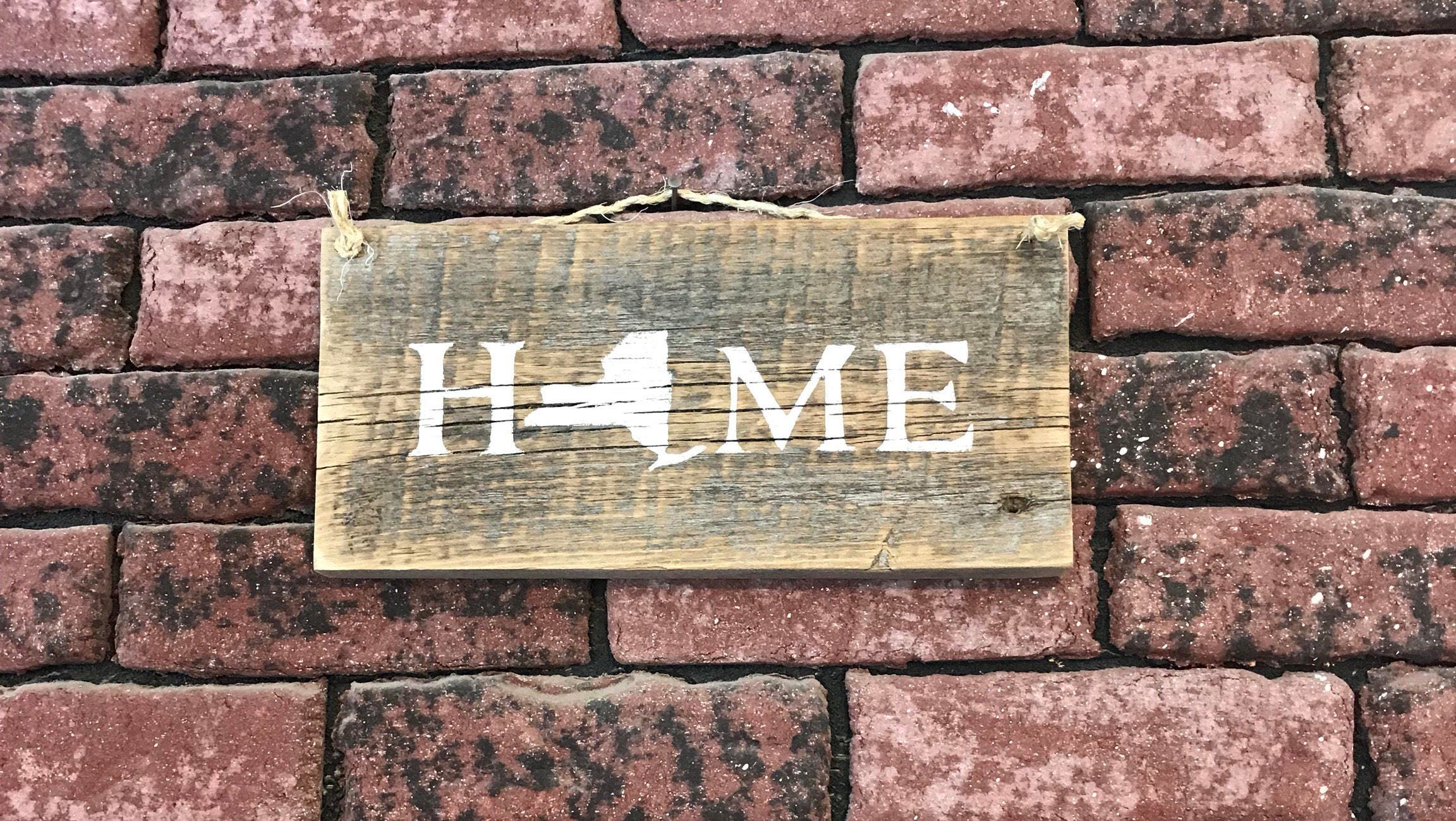 New York Sign New York Home Sign New York State Wall Art | Etsy