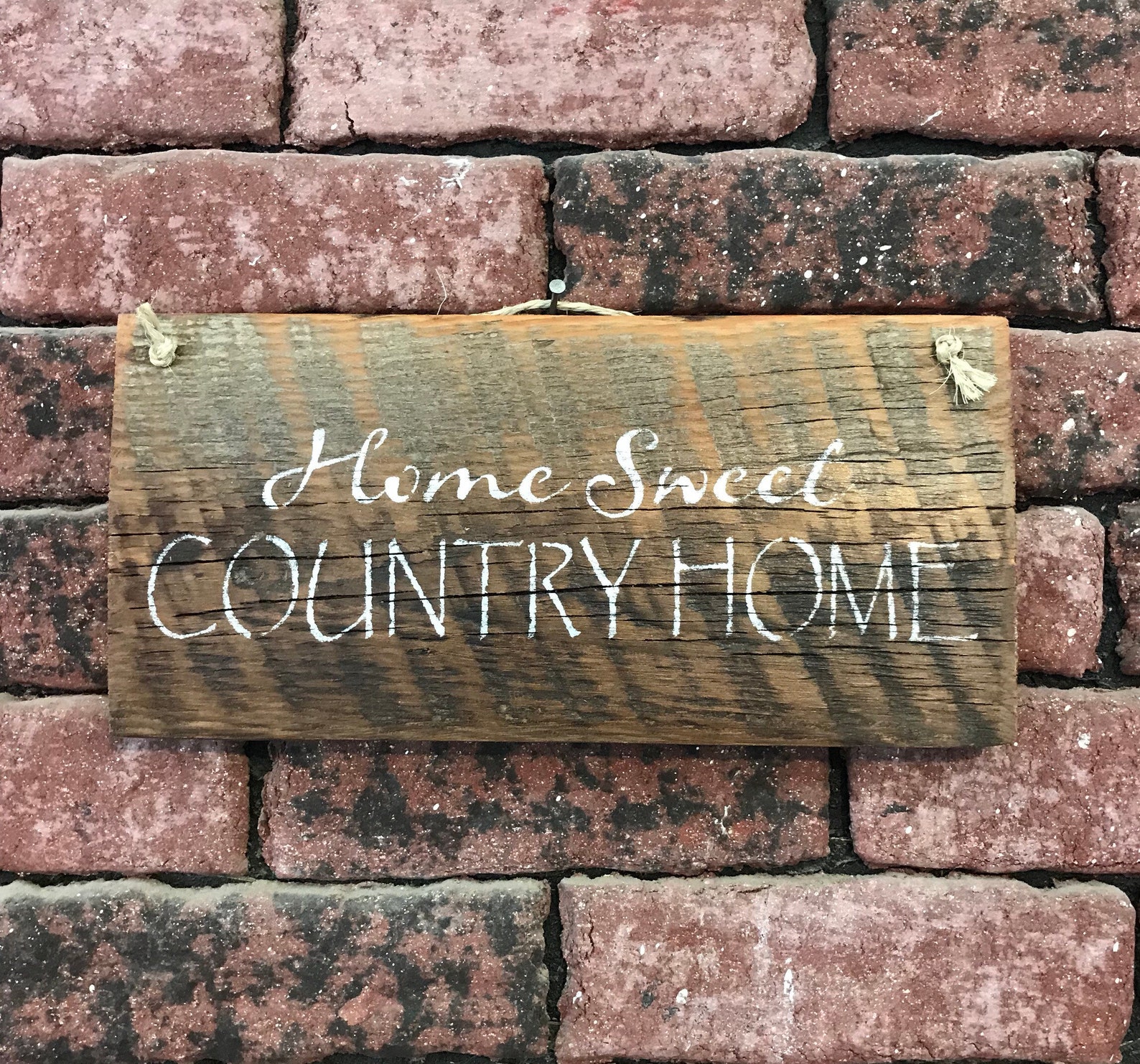 Home Sweet Country Home Barn Wood Sign Rustic Wall Decor - Etsy