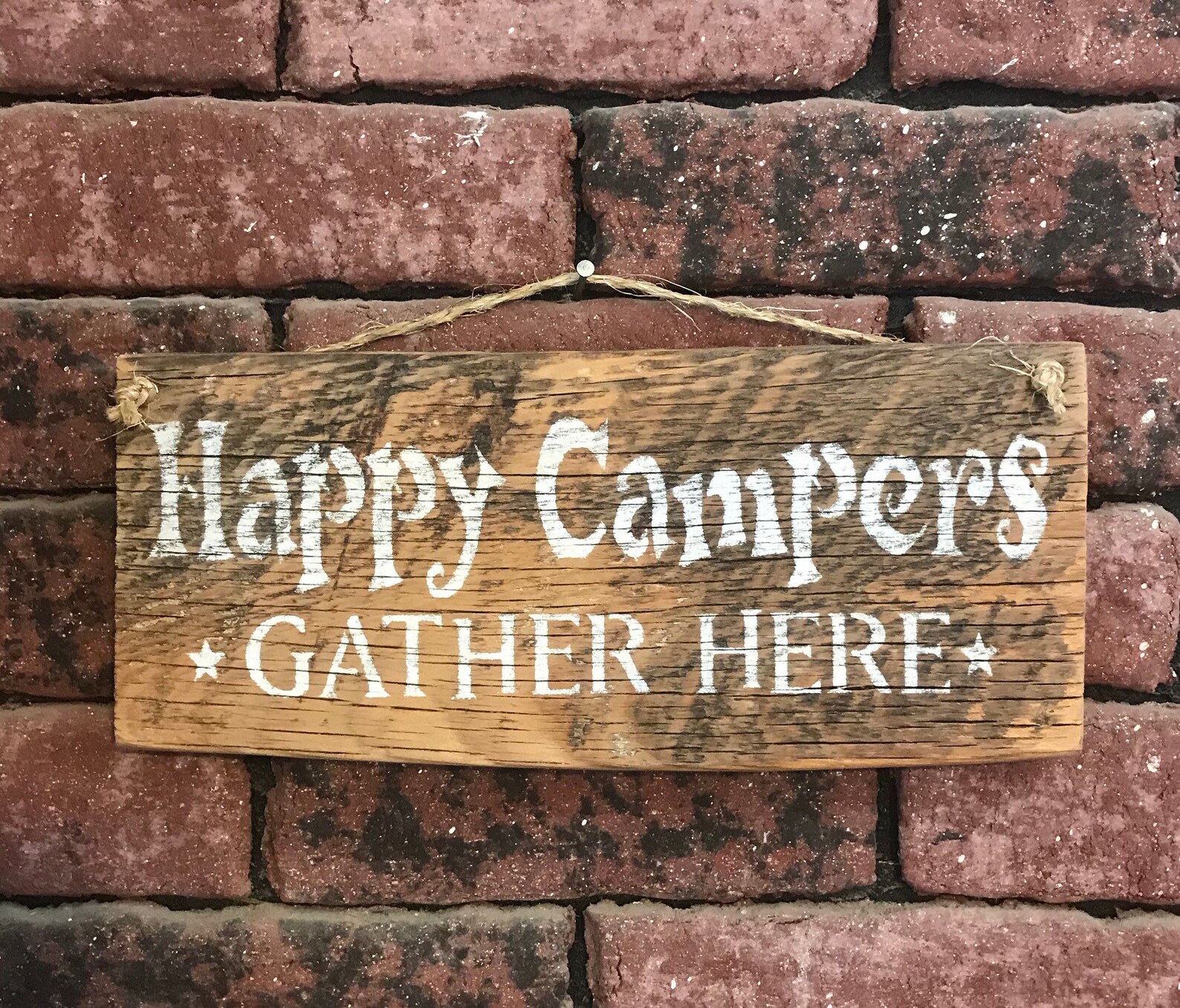 Happy Campers Sign Camping Signs Camp Decor Camp Gifts - Etsy