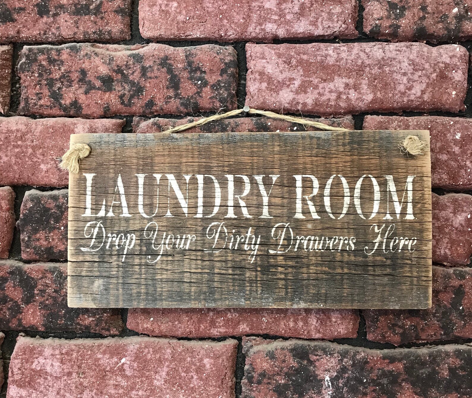 Laundry Room Sign Drop Your Dirty Drawers Here Laundry - Etsy