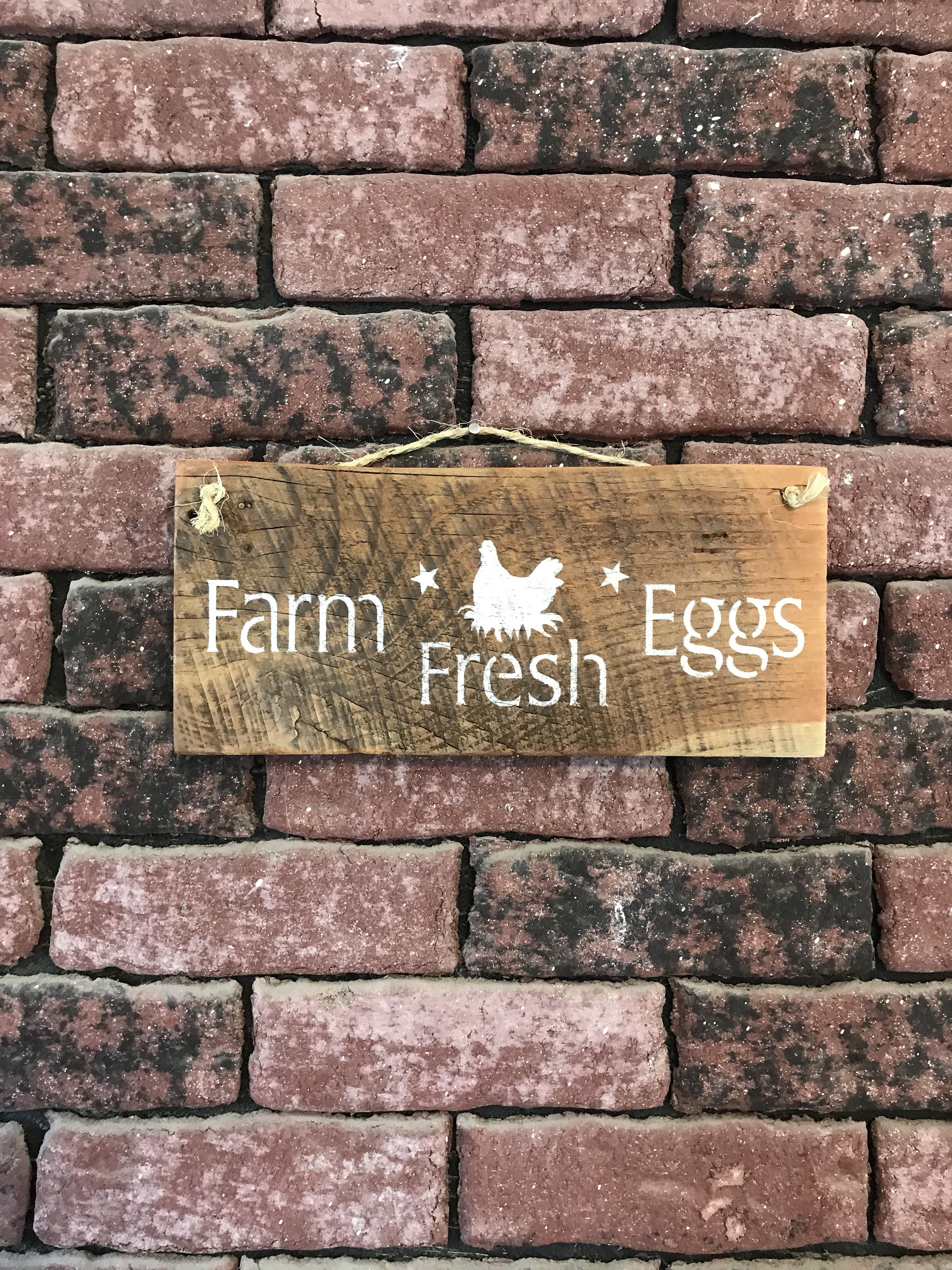 Farm Fresh Eggs Sign Eggs For Sale Sign Chicken Lovers | Etsy