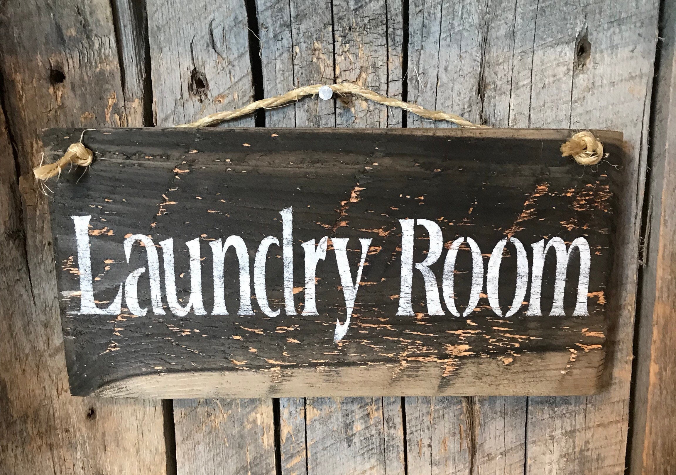 Laundry Room Sign Laundry Room Decor Laundry Gift Barn | Etsy