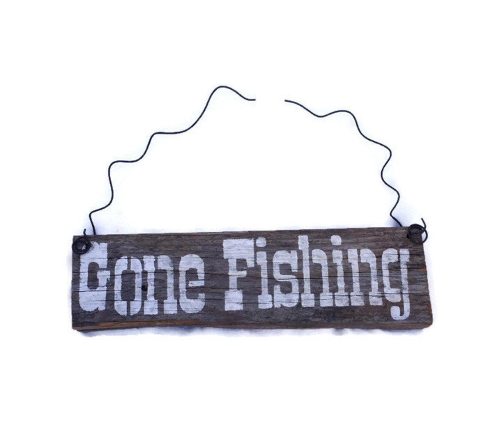 Gone Fishing Sign Fishing Gifts Fly Fishing Signs - Etsy