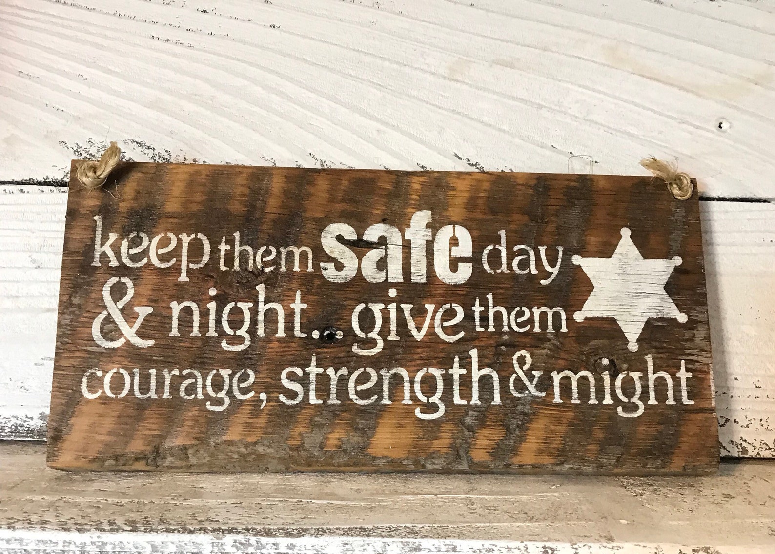 Sheriff Deputy Sign Sheriff Gifts Cop Wife Gifts Law - Etsy