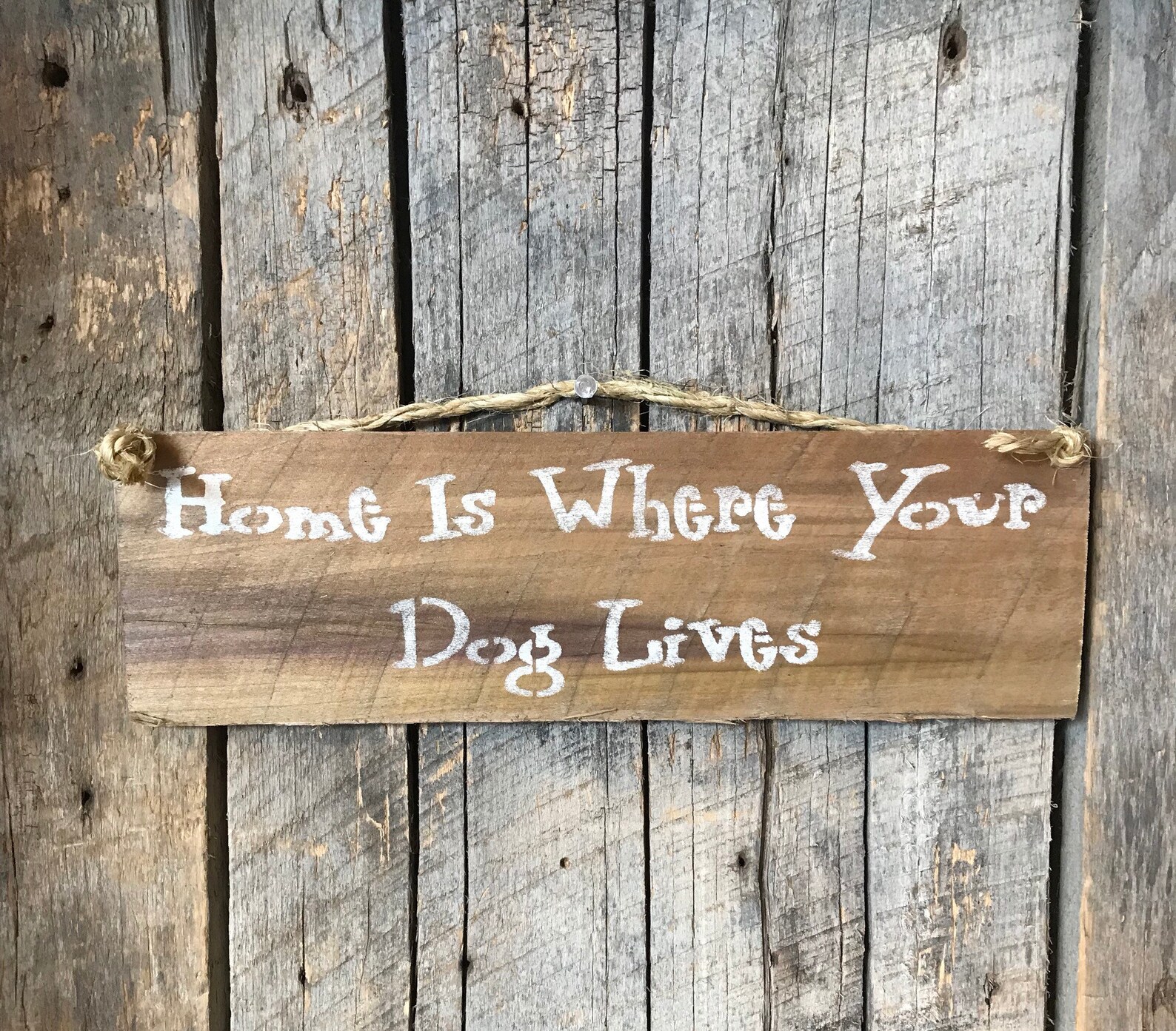 Home is Where Your Dog is Sign Dog Sign Puppy Gifts Gift - Etsy