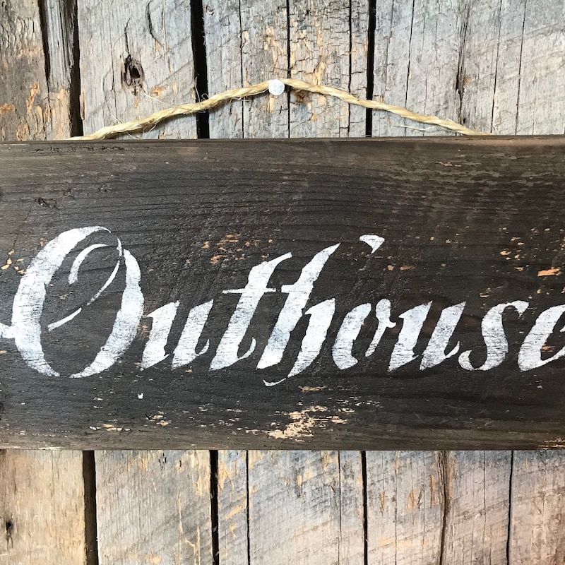 Outhouse Signs - Etsy