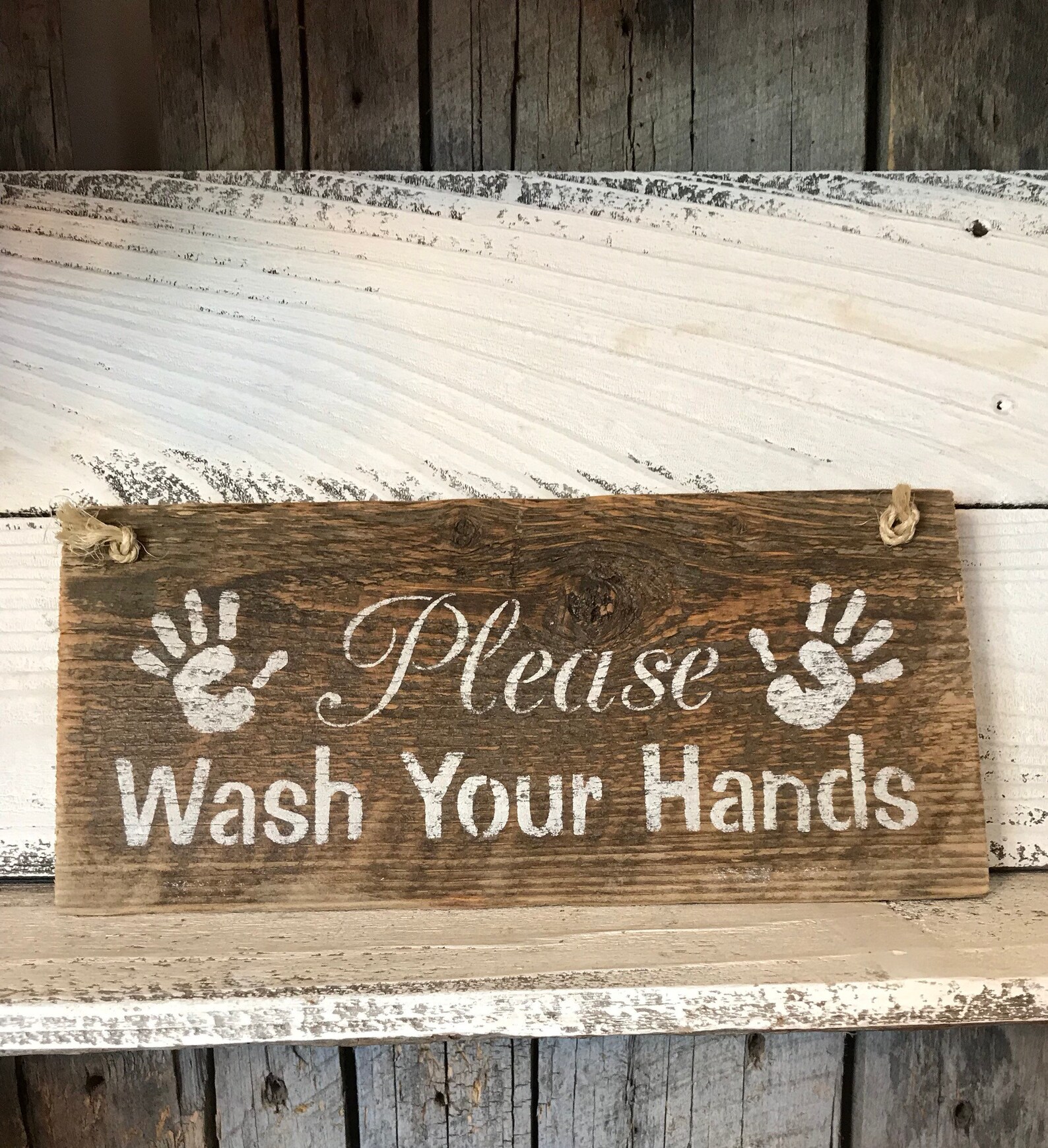 Please Wash Your Hands Sign Bathroom Sign Housewarming - Etsy