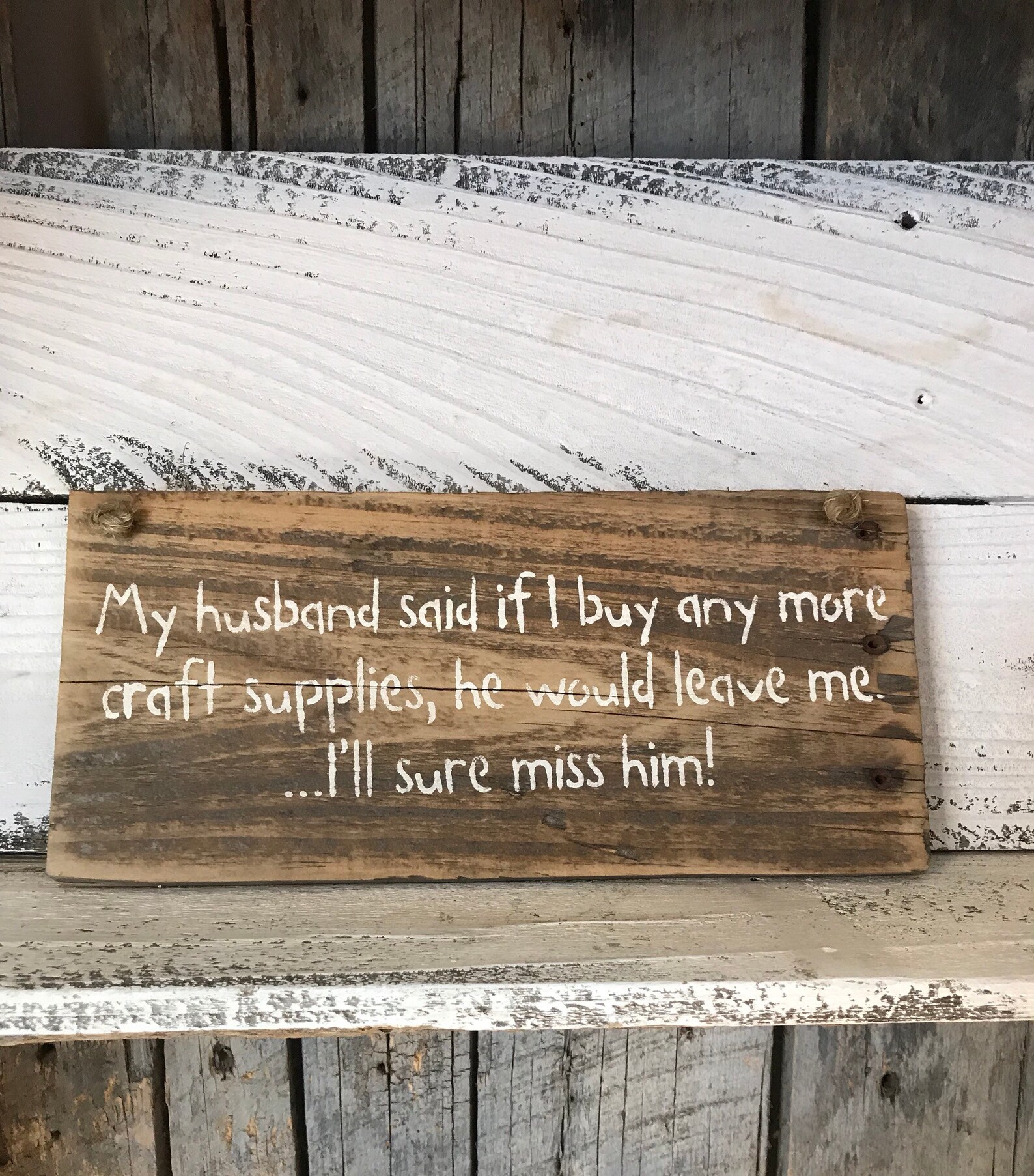 Crafter Signs Crafter Gift Craft Room Sign Funny Wall | Etsy