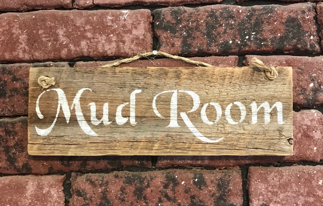 Mud Room Sign Pallet Wood Sign Mud Room Decor Housewarming Gift Home ...