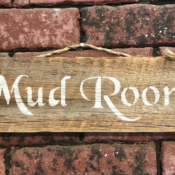 Mud Room Sign - Etsy