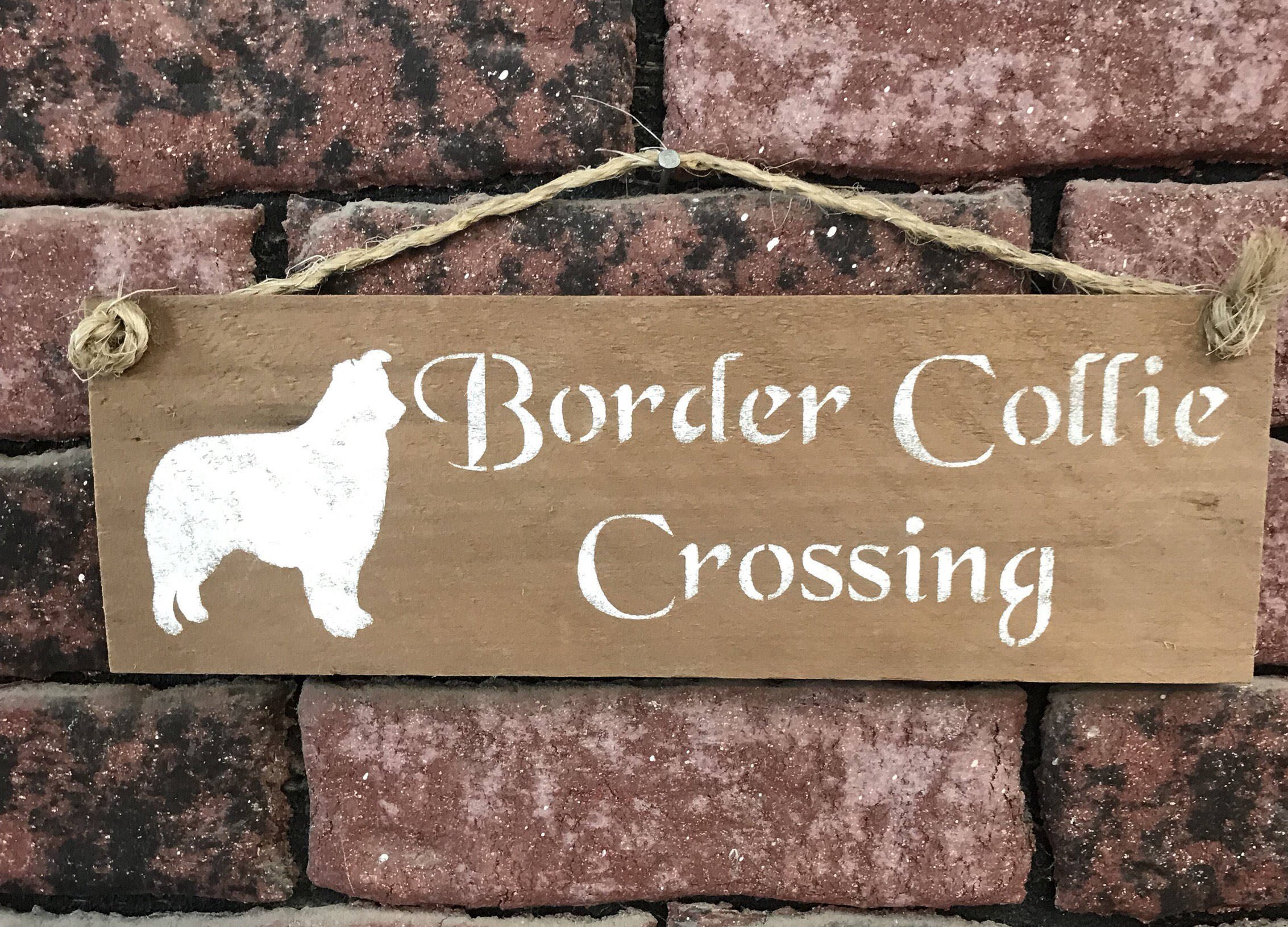 Border Collie Sign Border Collie Gift Border Collie Mom | Etsy