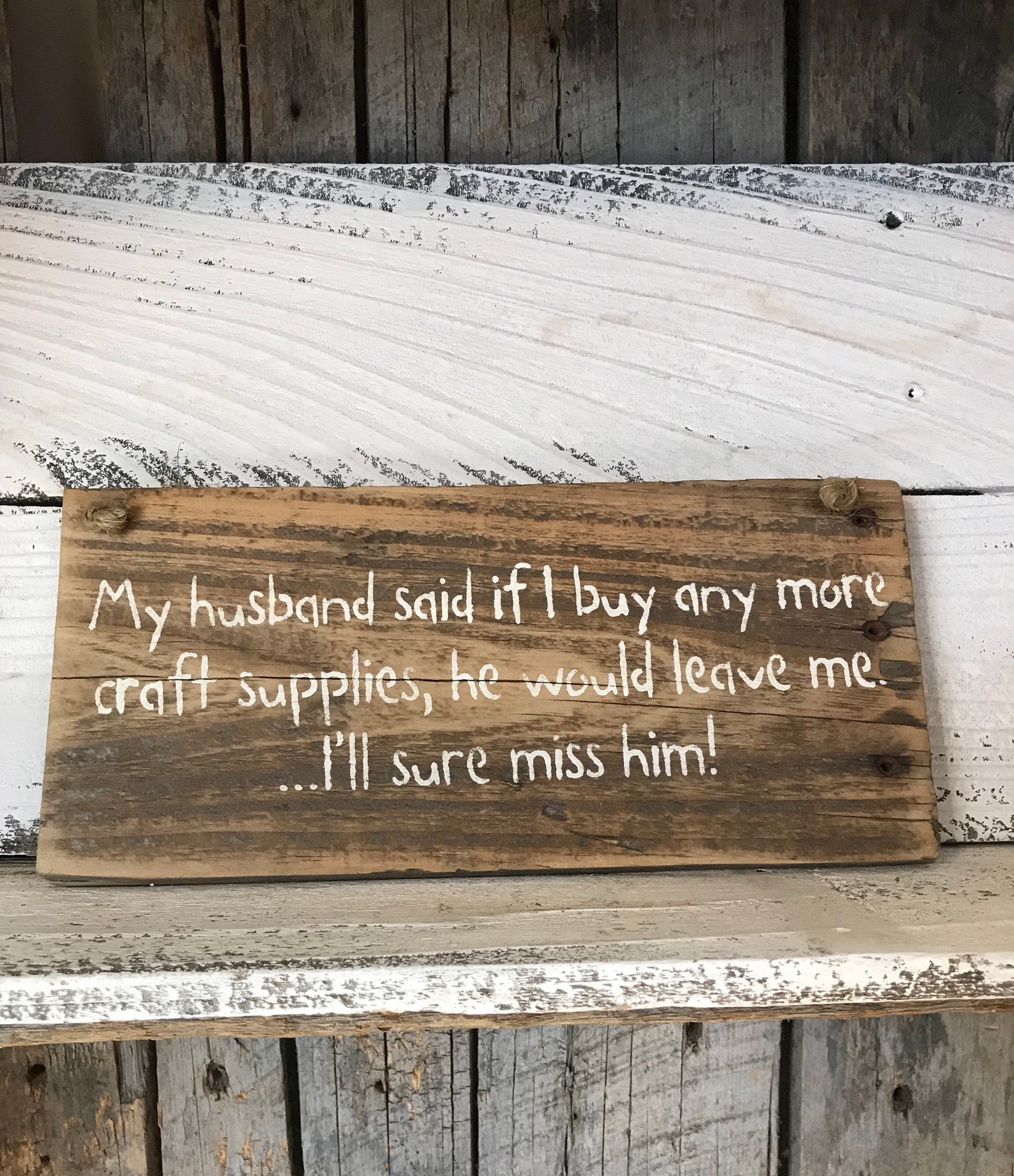 Crafter Signs Crafter Gift Craft Room Sign Funny Wall | Etsy