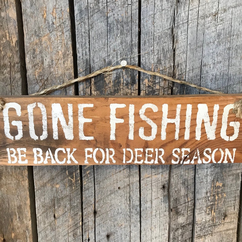 Hunting Fishing Signs - Etsy