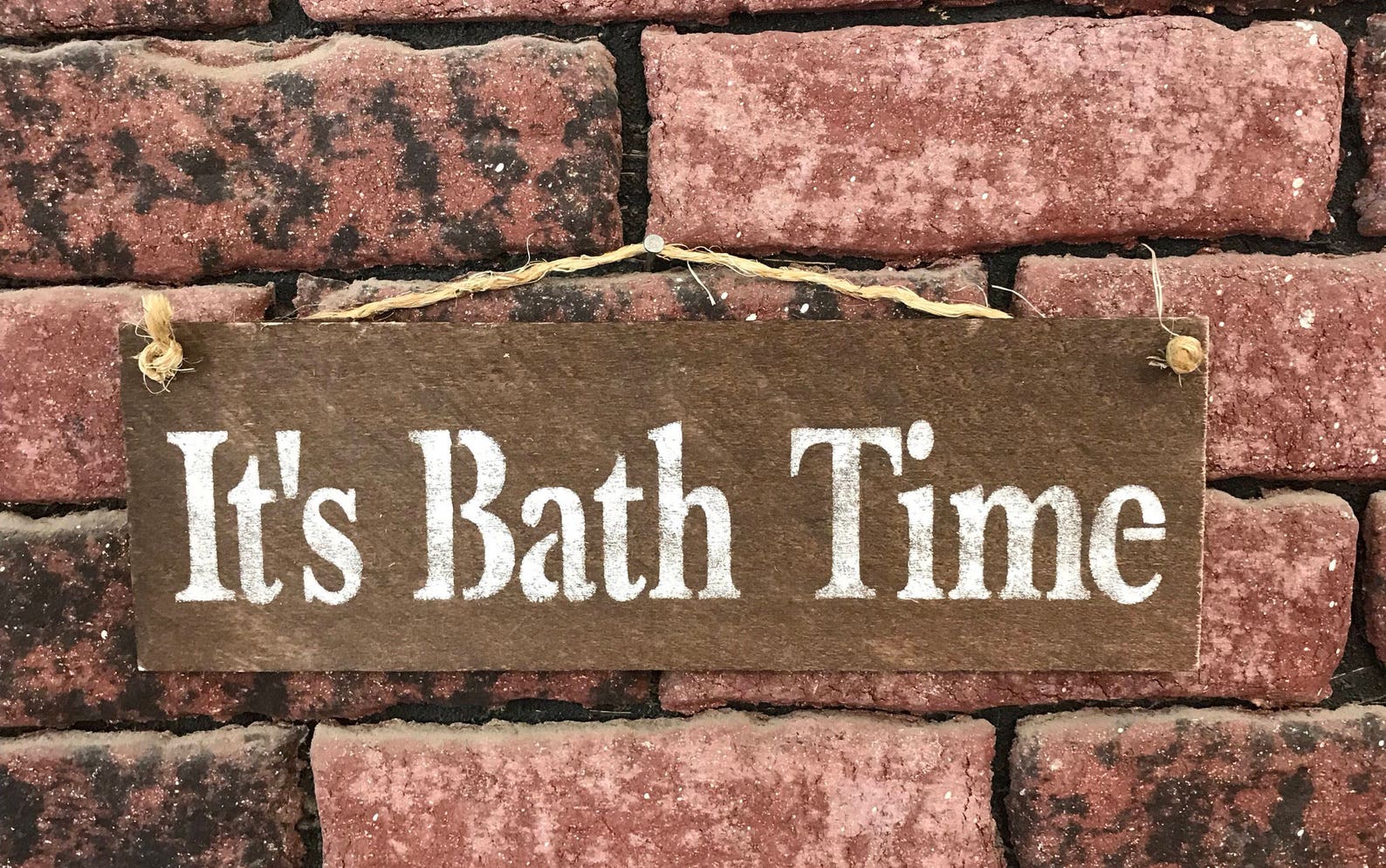 Bath Time Sign Bathroom Sign Bathroom Wall Decor - Etsy