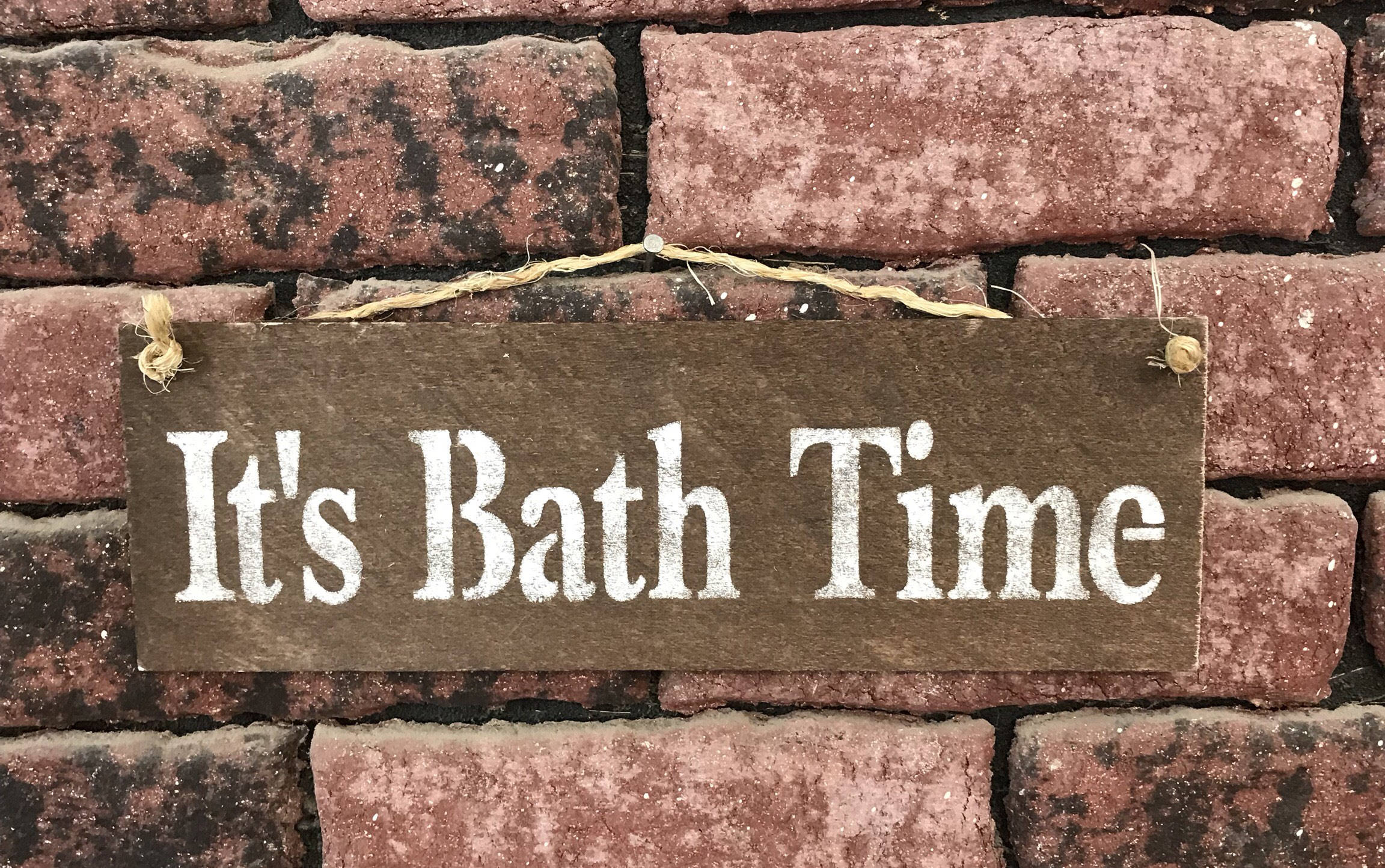 Bath Time Sign Bathroom Sign Bathroom Wall Decor - Etsy