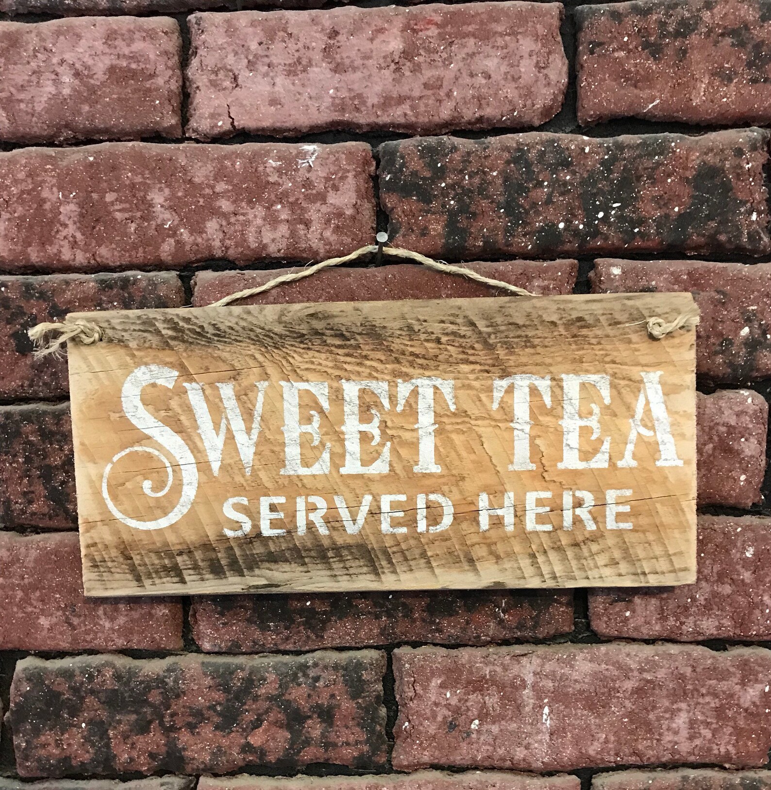 Sweet Tea Sign Sweet Tea Served Here Sign Tea Gifts for Women Kitchen ...
