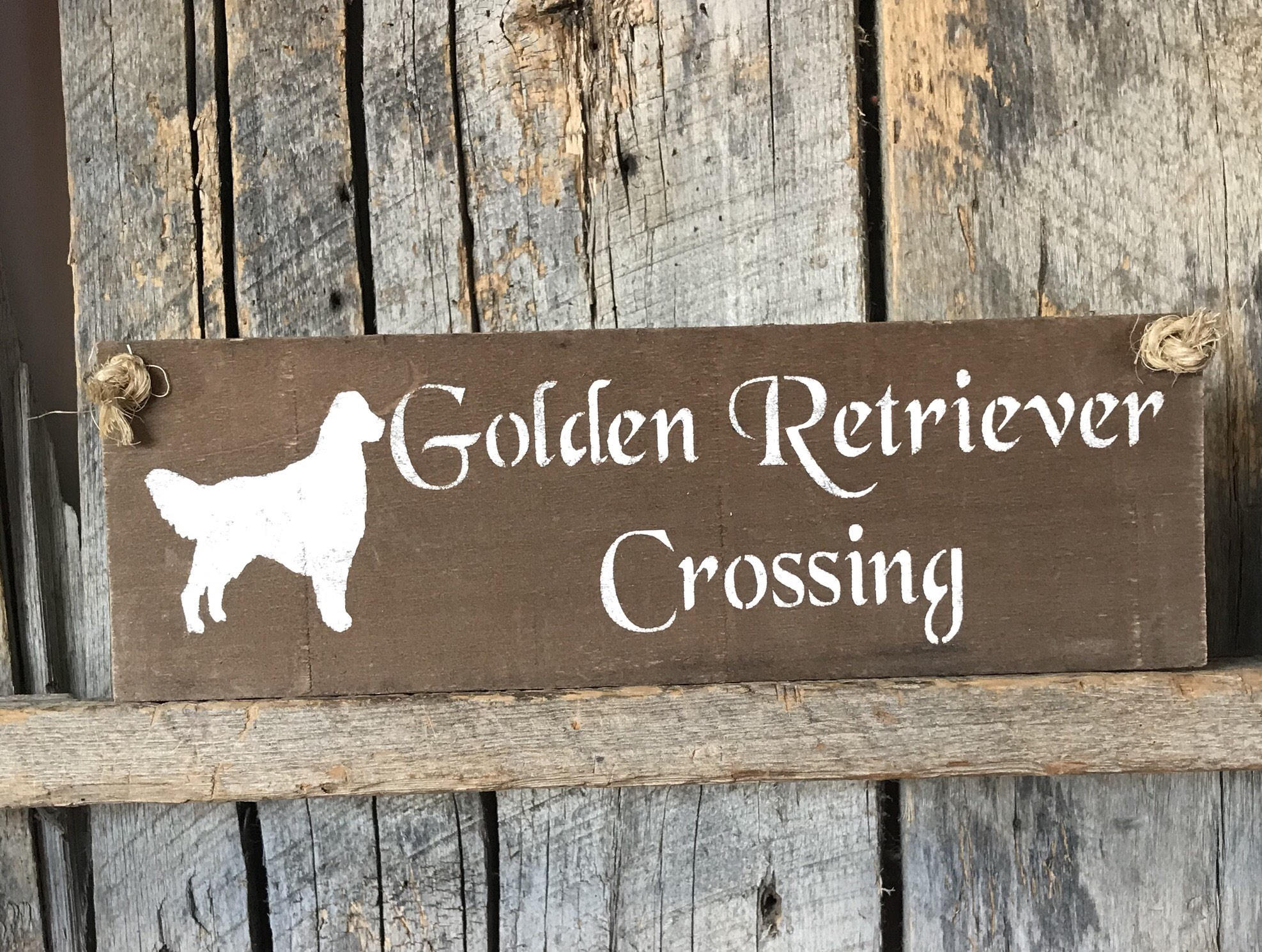 Golden Retriever Sign Pallet Wood Sign Golden Retriever | Etsy