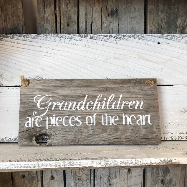 Grandchildren Sign - Etsy