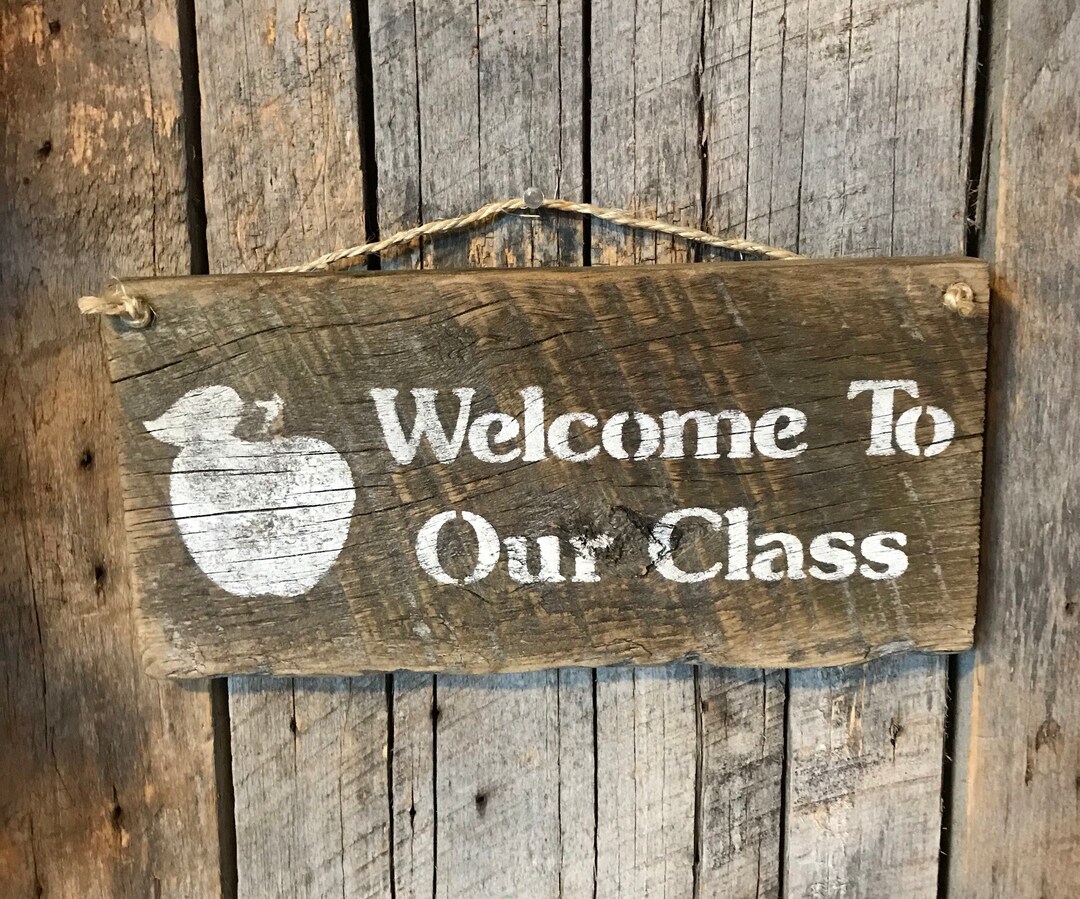 Welcome to Our Class Sign Classroom Door Sign Welcome Wall - Etsy