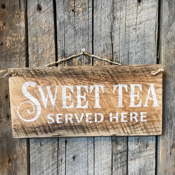 Sweet Tea Sign - Etsy