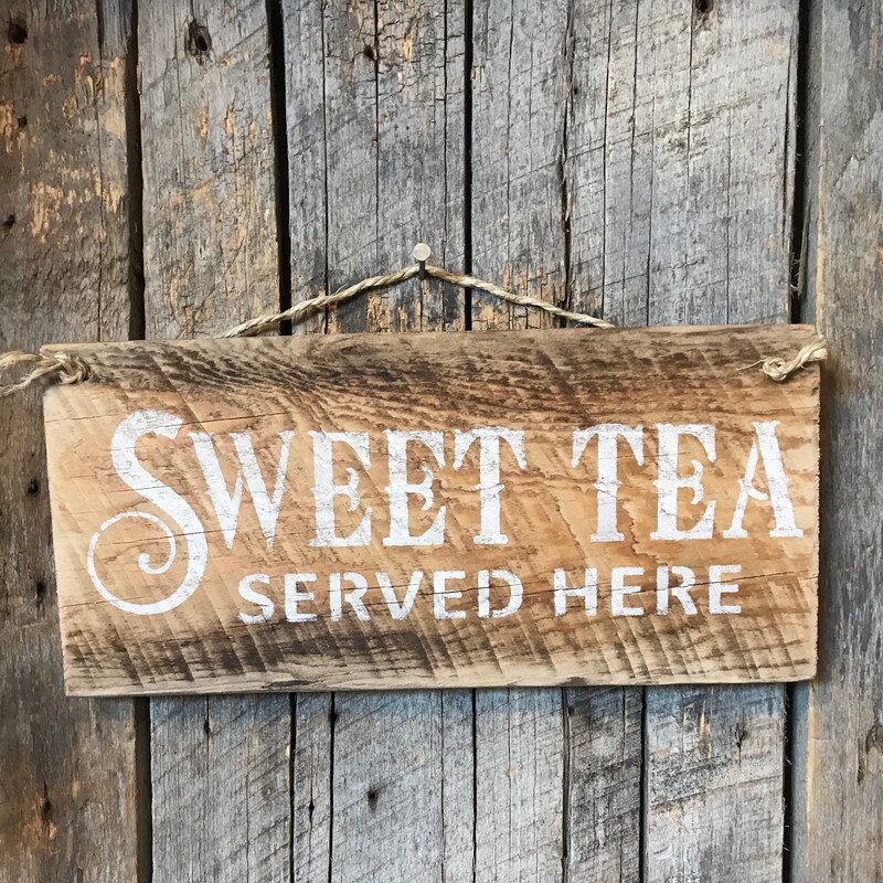 Sweet Tea Sign - Etsy