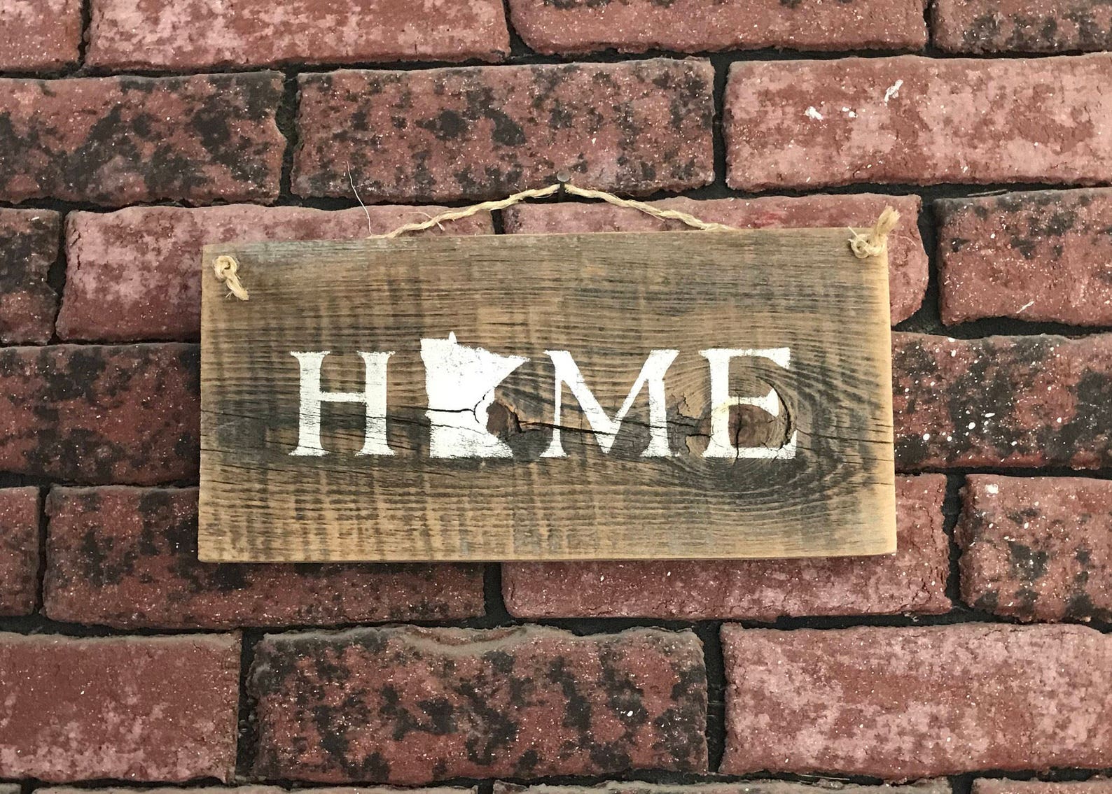 Minnesota Home Sign Minnesota Sign Home Decor Wall Art - Etsy