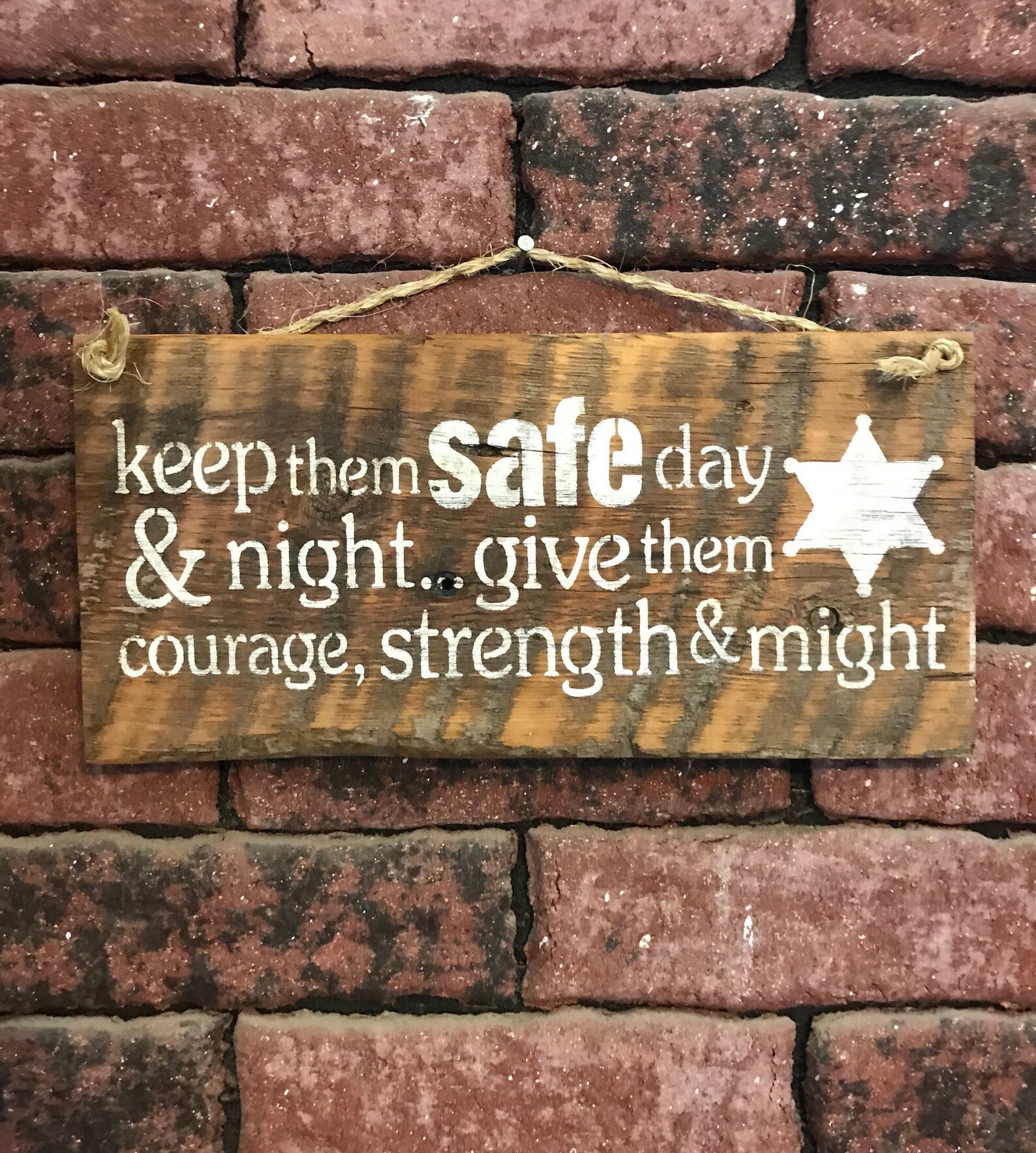 Sheriff Deputy Sign Sheriff Gifts Cop Wife Gifts Law - Etsy